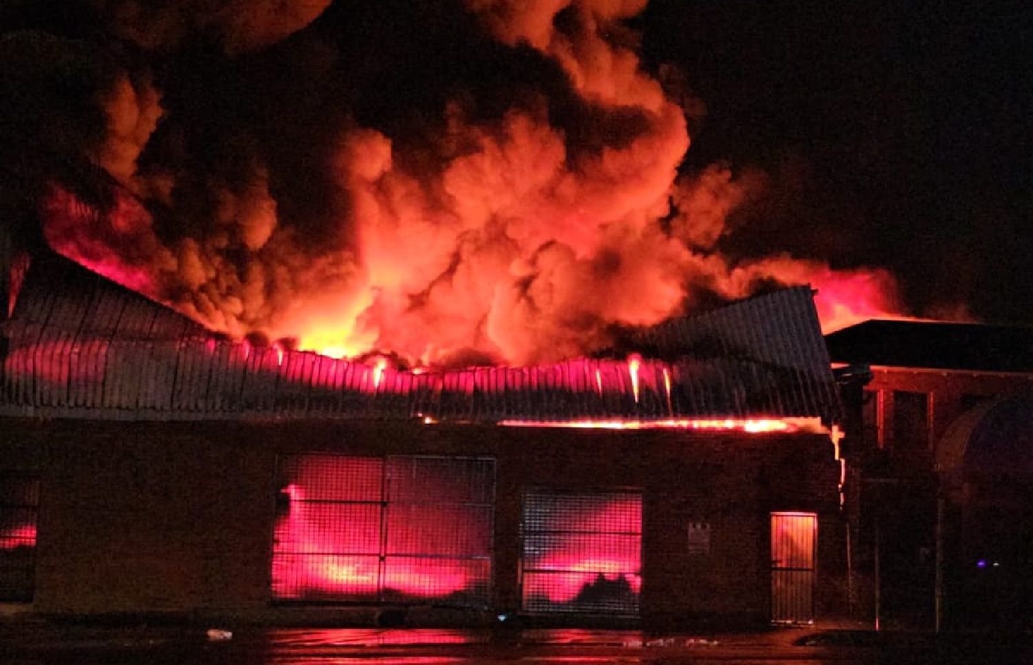 WATCH | PMB factory fire: Crews working to contain inferno | The Witness