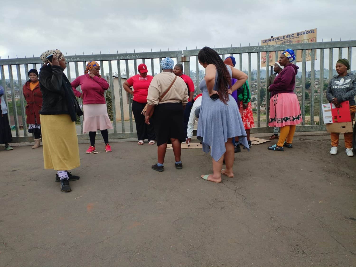 WATCH | Parents and pupils protest at Copesville Secondary over ongoing ...