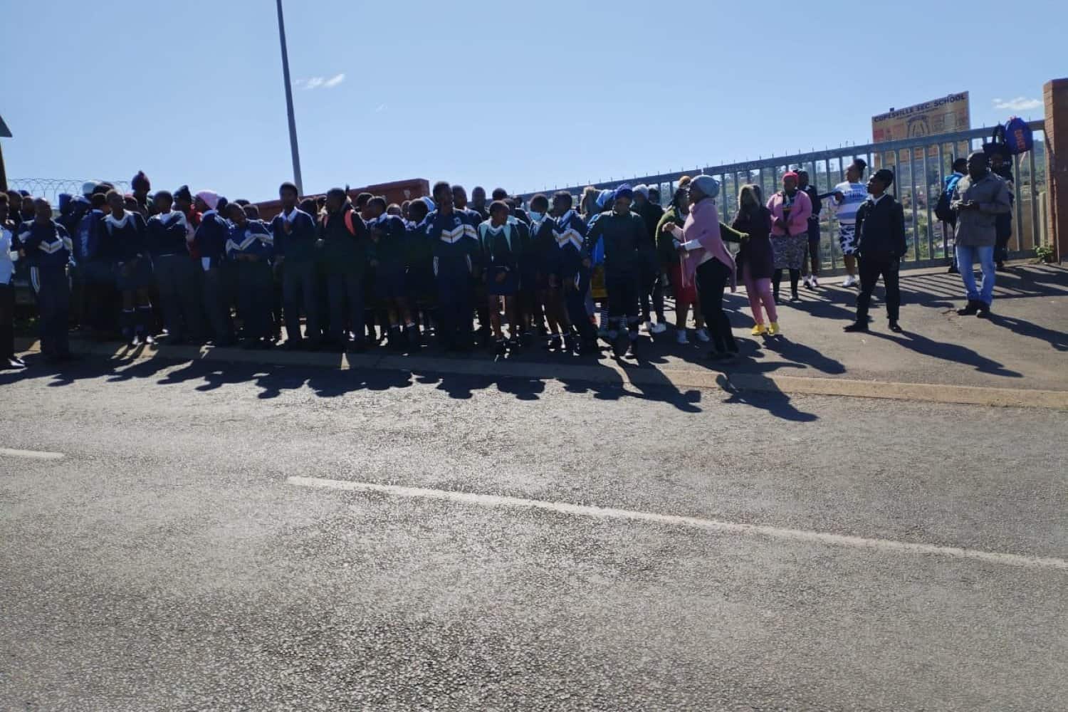 WATCH | Parents protest outside Copesville School for second day | The ...