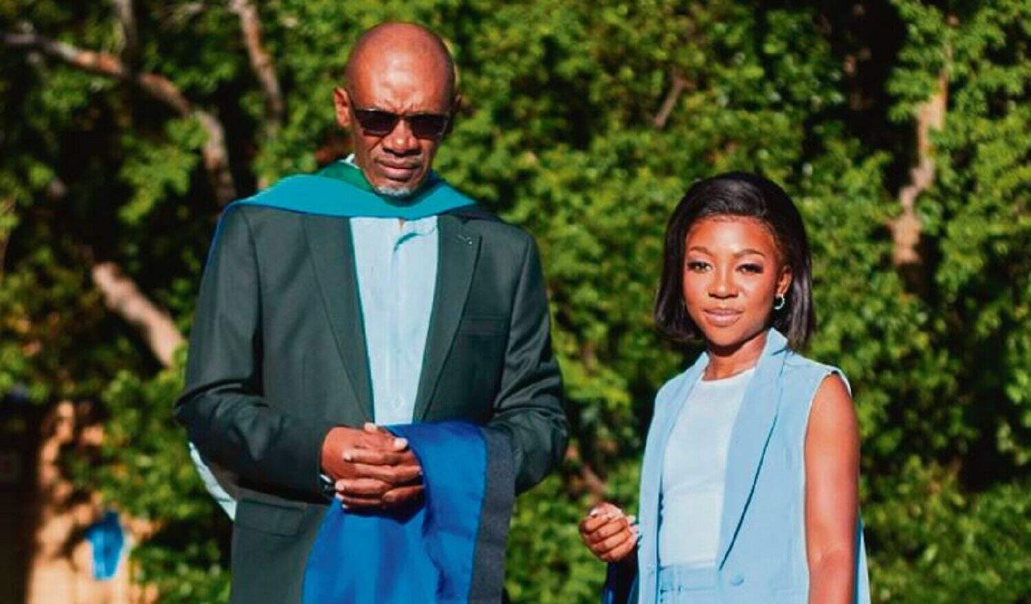 WATCH | Proud moment as father and daughter graduate together | The Witness