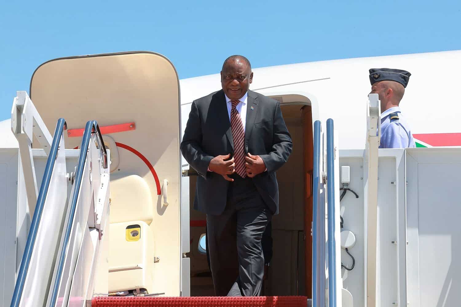 Ramaphosa arrives in the U.S. for three-day state visit | The Witness