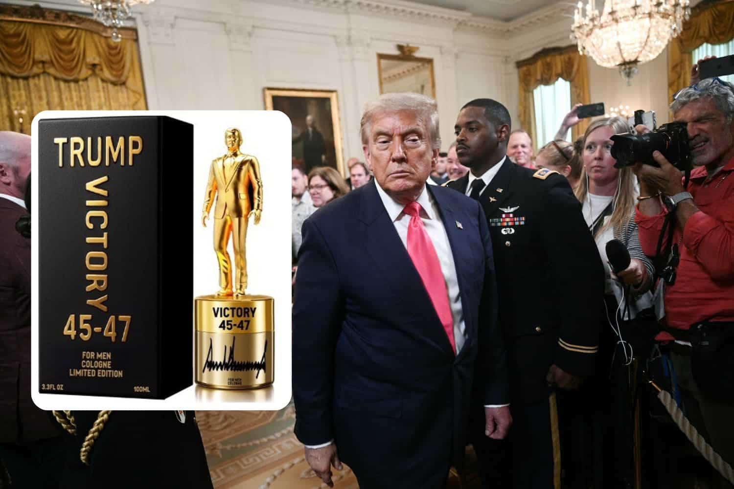 ‘Smells like confidence’: Trump unveils luxury fragrance line | The Witness