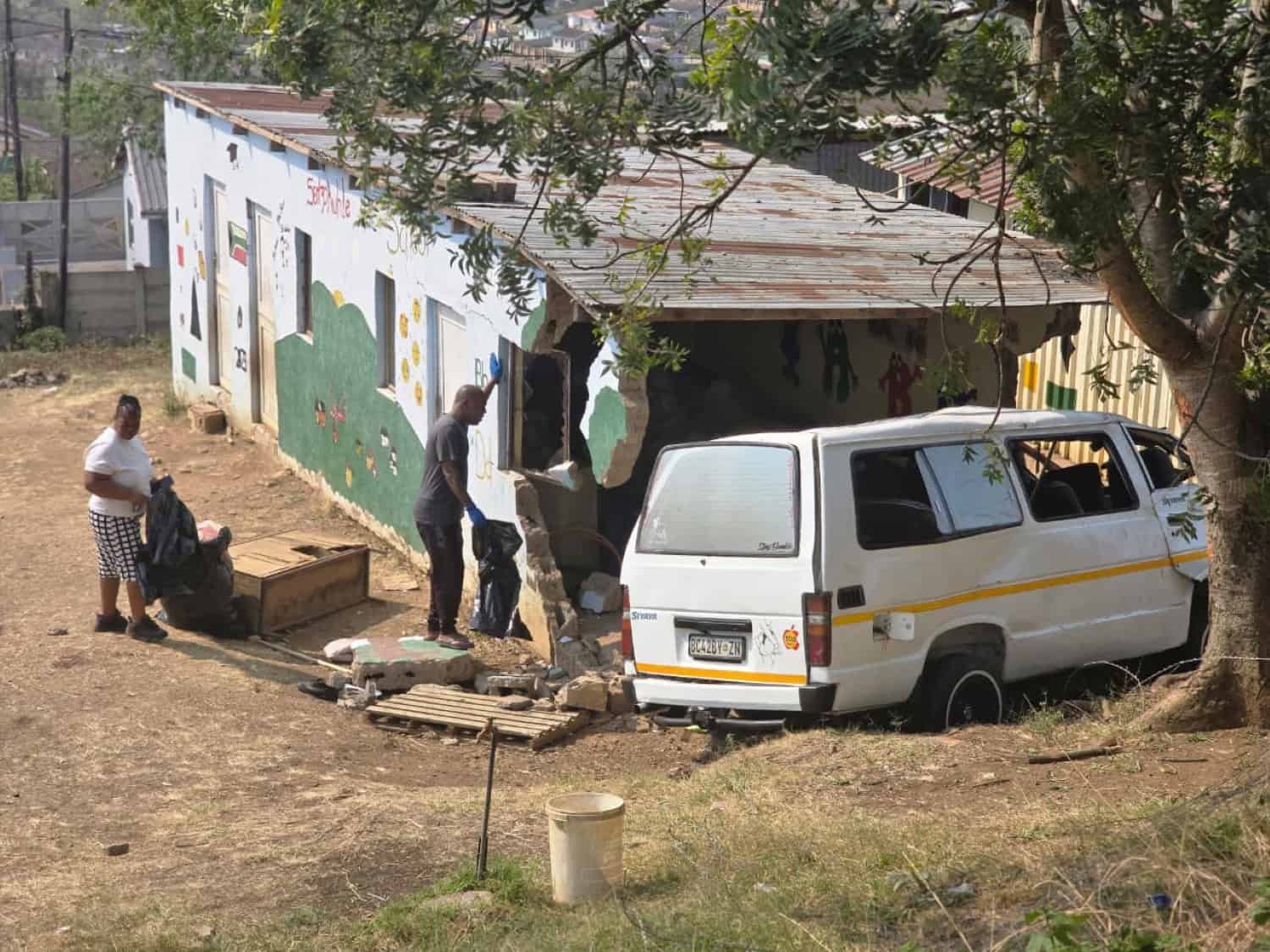 WATCH | Families mourn three children killed in PMB taxi crash | The ...
