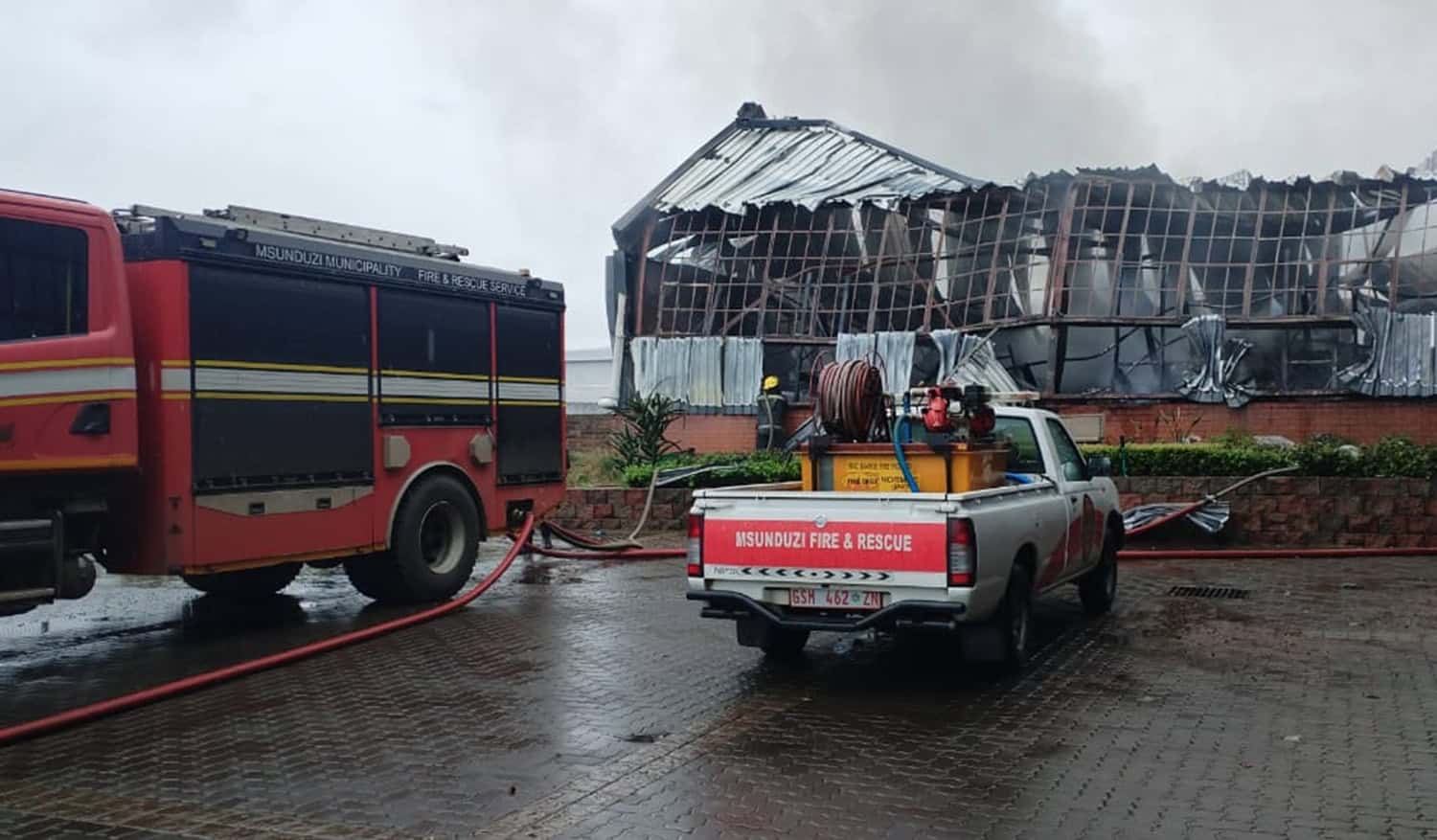 WATCH | Firefighters battle massive blaze at PMB nappy factory | The ...