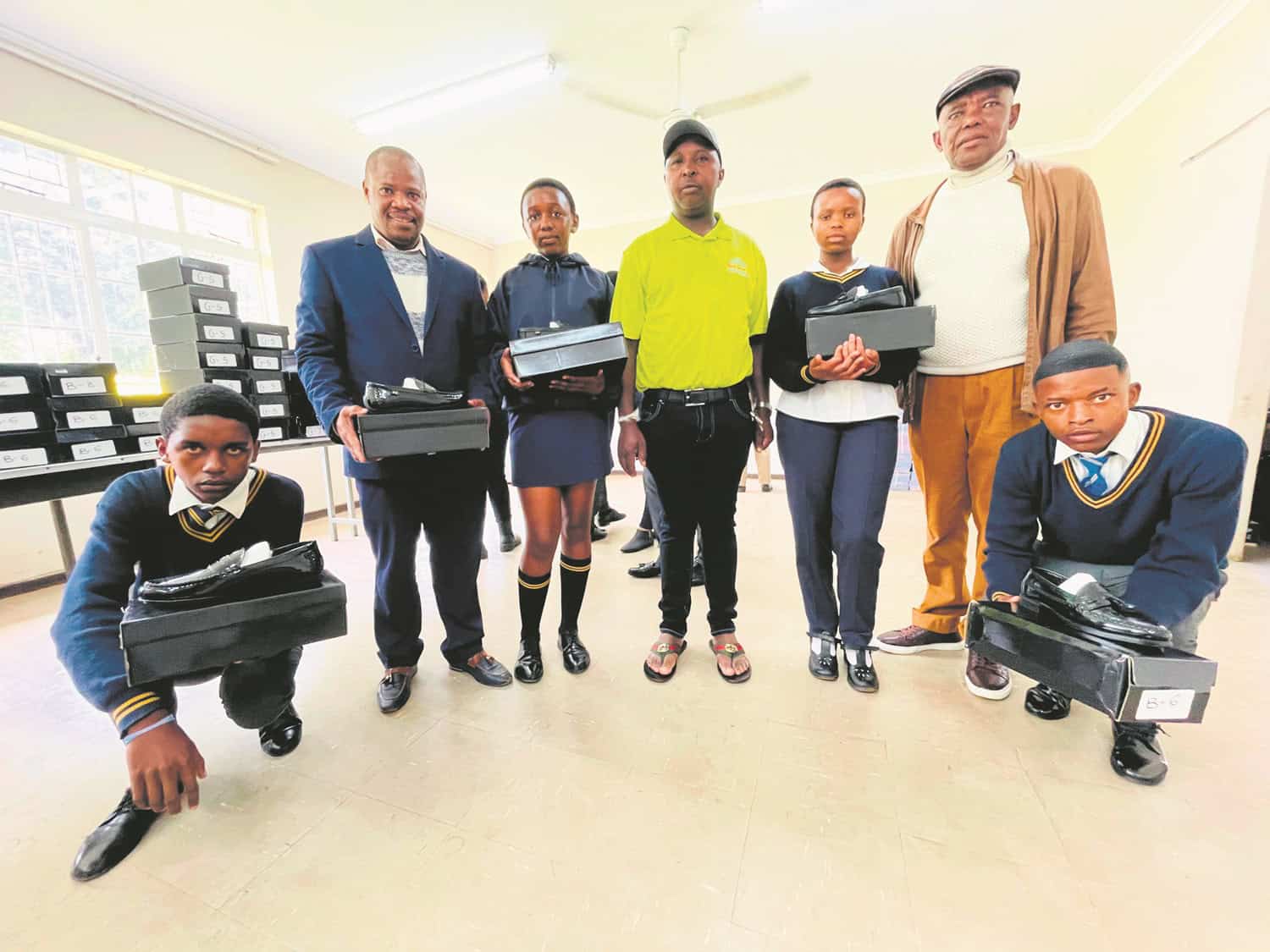 Sobantu businessman donates 240 pairs of school shoes | The Witness