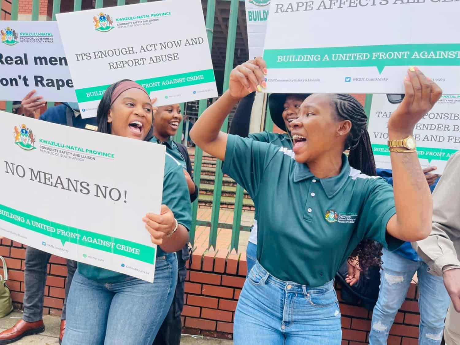 WATCH | Picket outside PMB magistrate court demands justice for gang ...