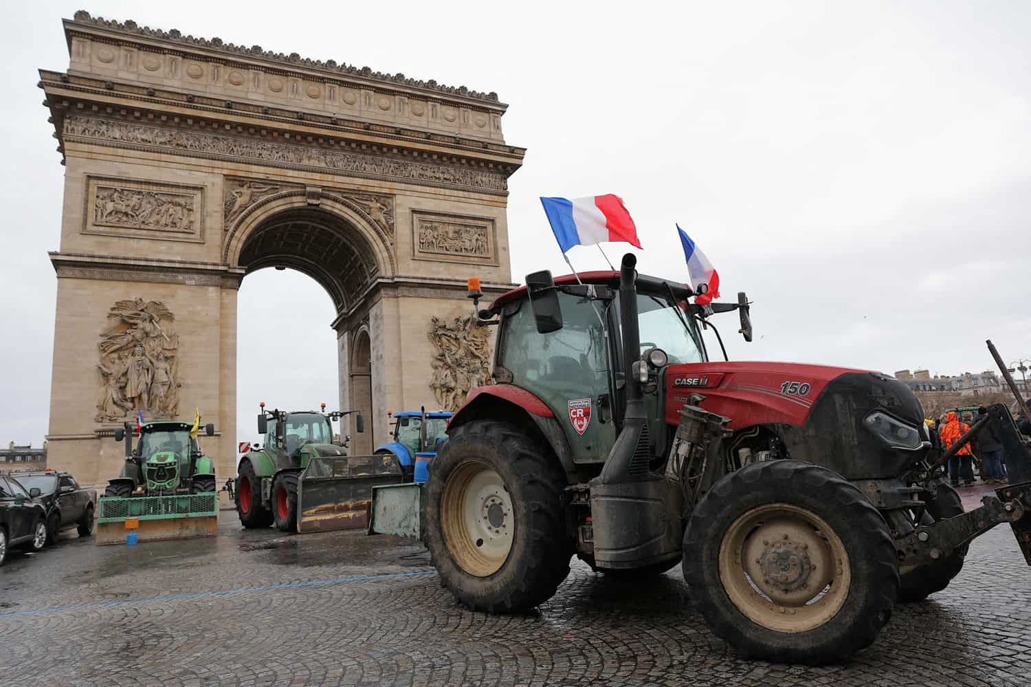 Farmers enter Paris on tractors to rage against trade deal | The Witness