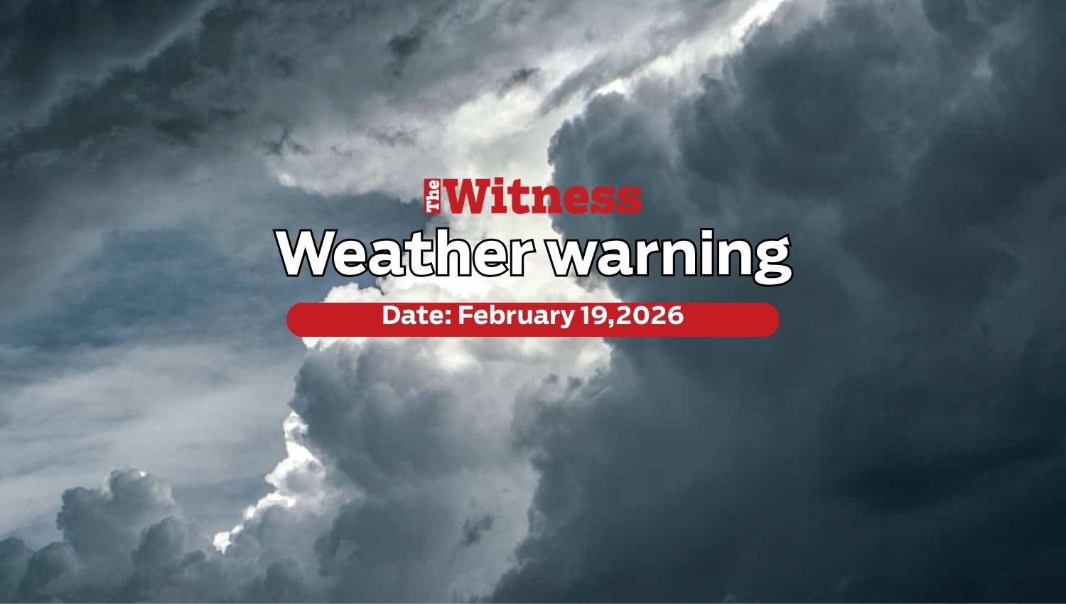 Severe thunderstorms expected over northern KZN | The Witness