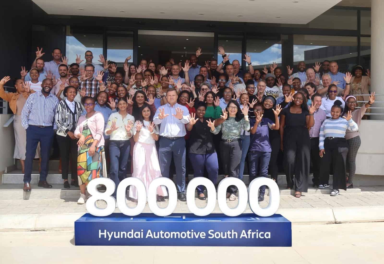 Hyundai Automotive South Africa celebrates 800 000 vehicles sold in the ...