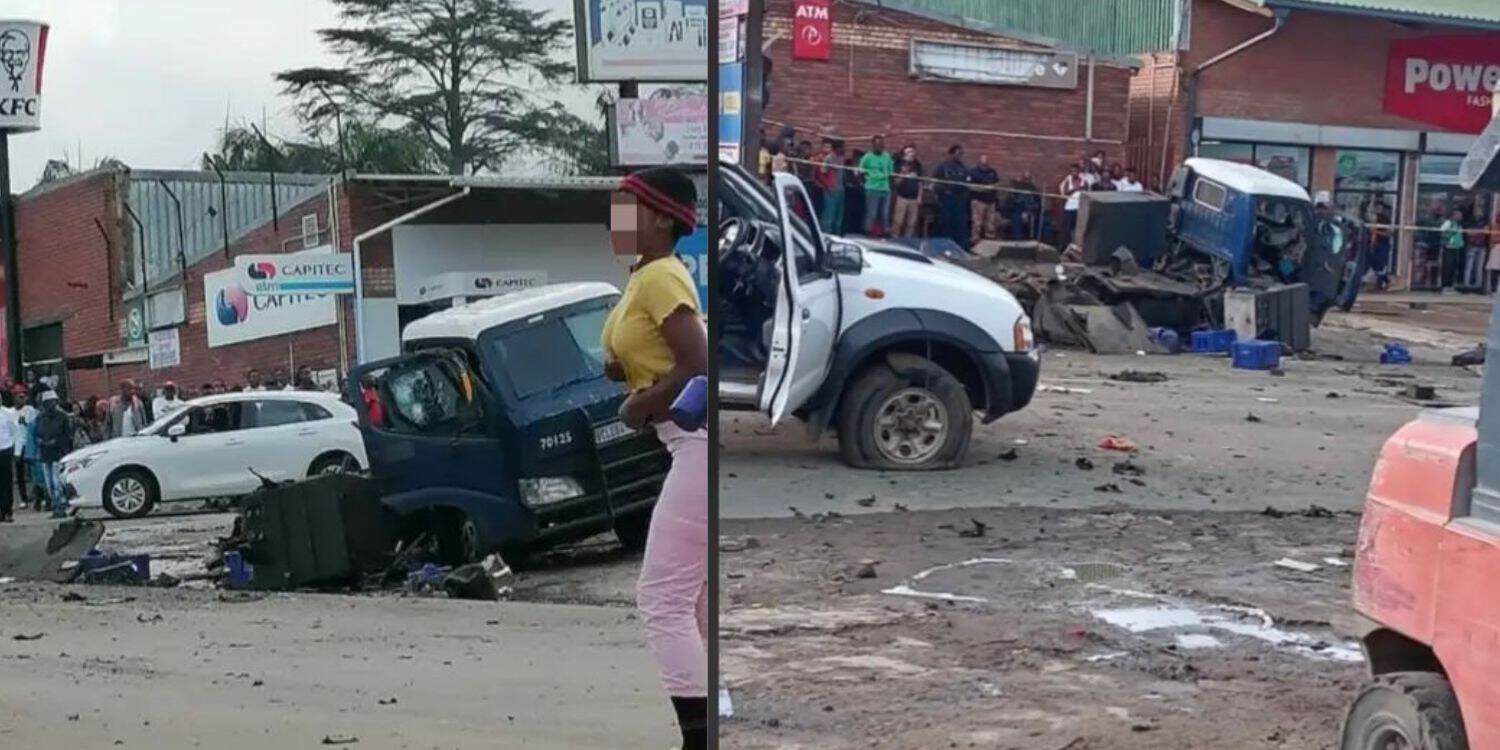 WATCH | Cash-in-transit heist sparks chaos in Kranskop, KZN | The Witness
