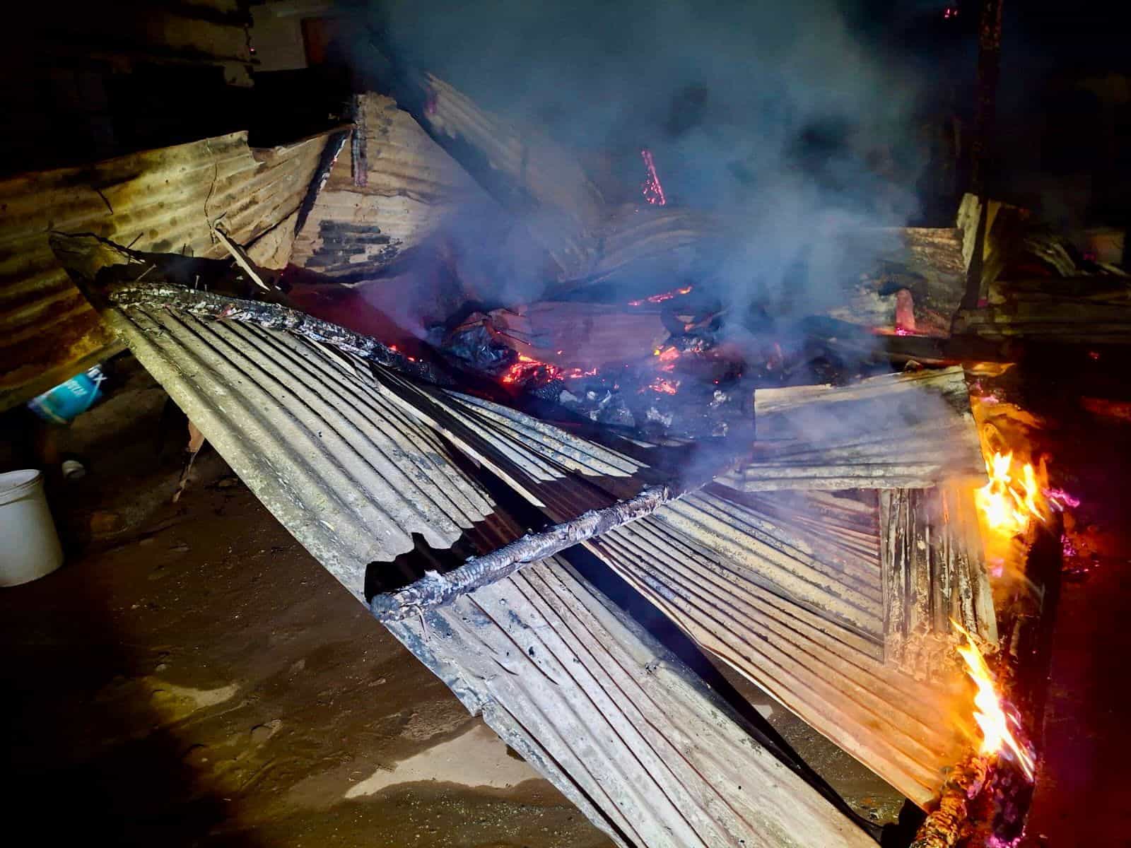 PICS | Man found dead beneath rubble after shack fire destroys home ...