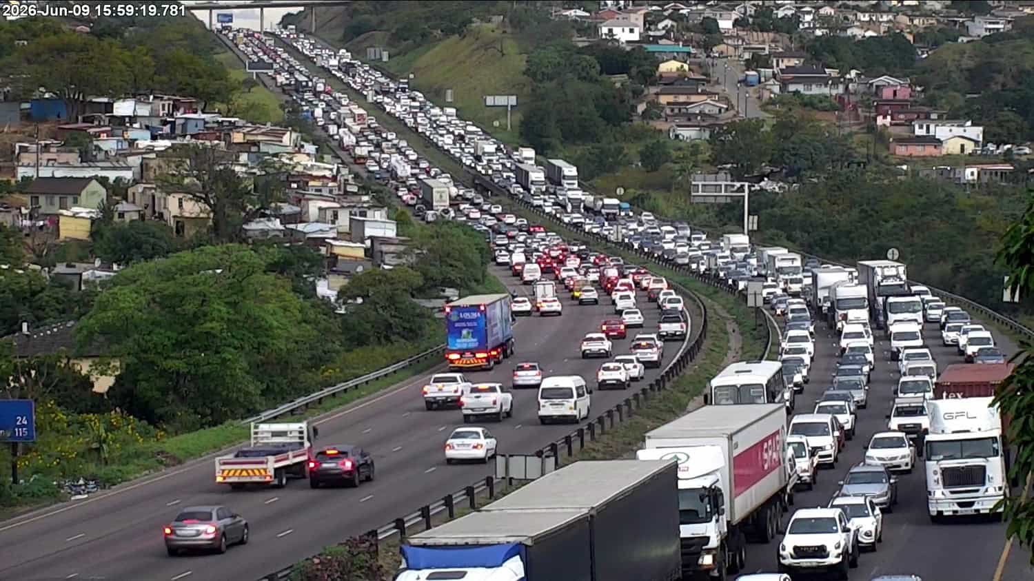 Live traffic updates: PMB, Midlands and KZN (June 9, 2026) | The Witness