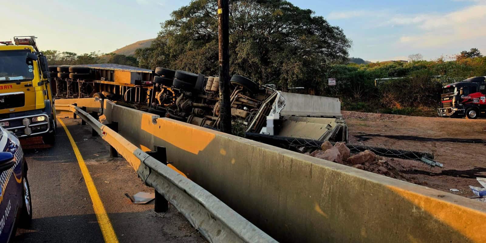 WATCH | Truck driver killed in N3 crash near Cliffdale | The Witness